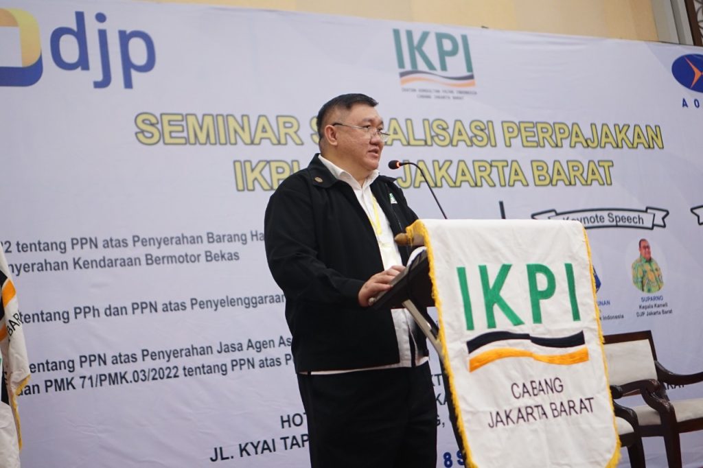 IKPI Jakbar Gelar Seminar Perpajakan - Ikatan Konsultan Pajak Indonesia