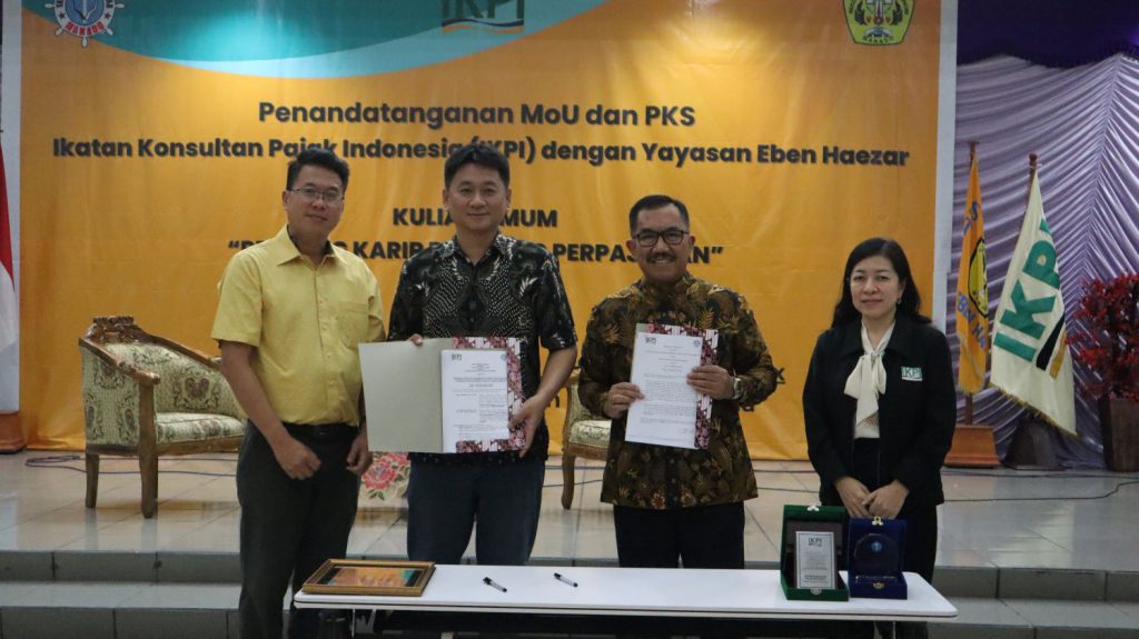 IKPI-Yayasan Eben Haezer Tandatangani Kerja Sama Kursus Brevet AB ...